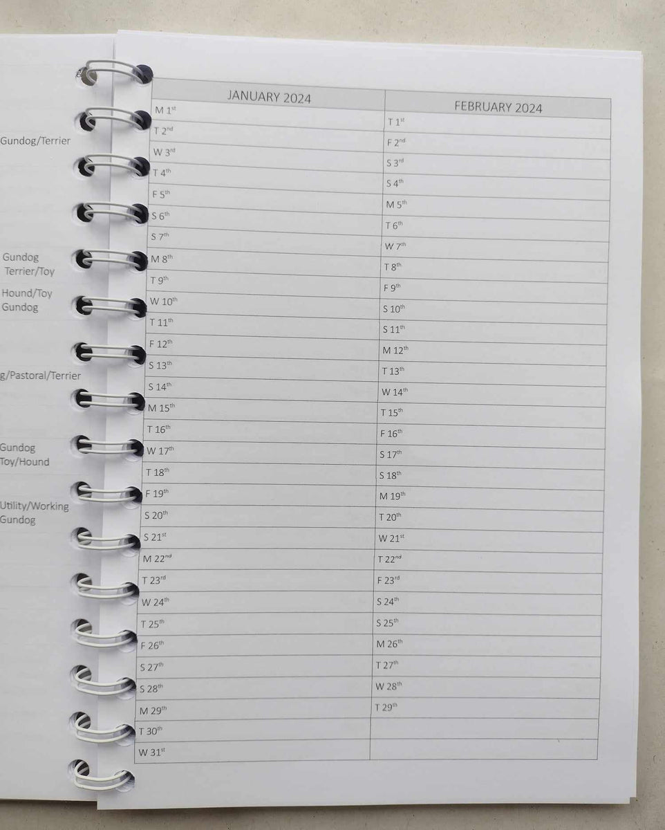Pointer Dog Show Planner Book – CuriosityCrafts Pointer Dog Show Planner Book – CuriosityCrafts