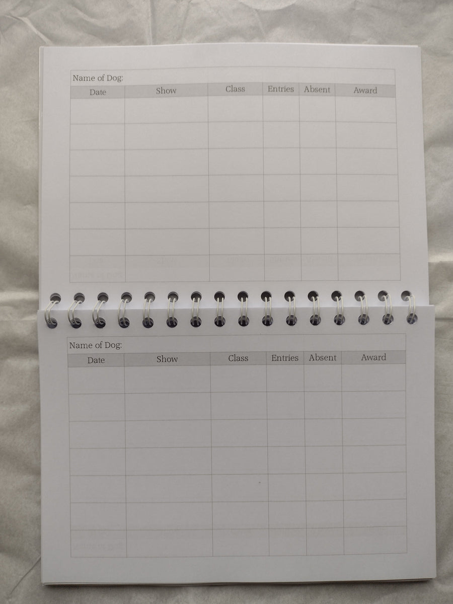 Dalmatian Dog Show Record Book – CuriosityCrafts